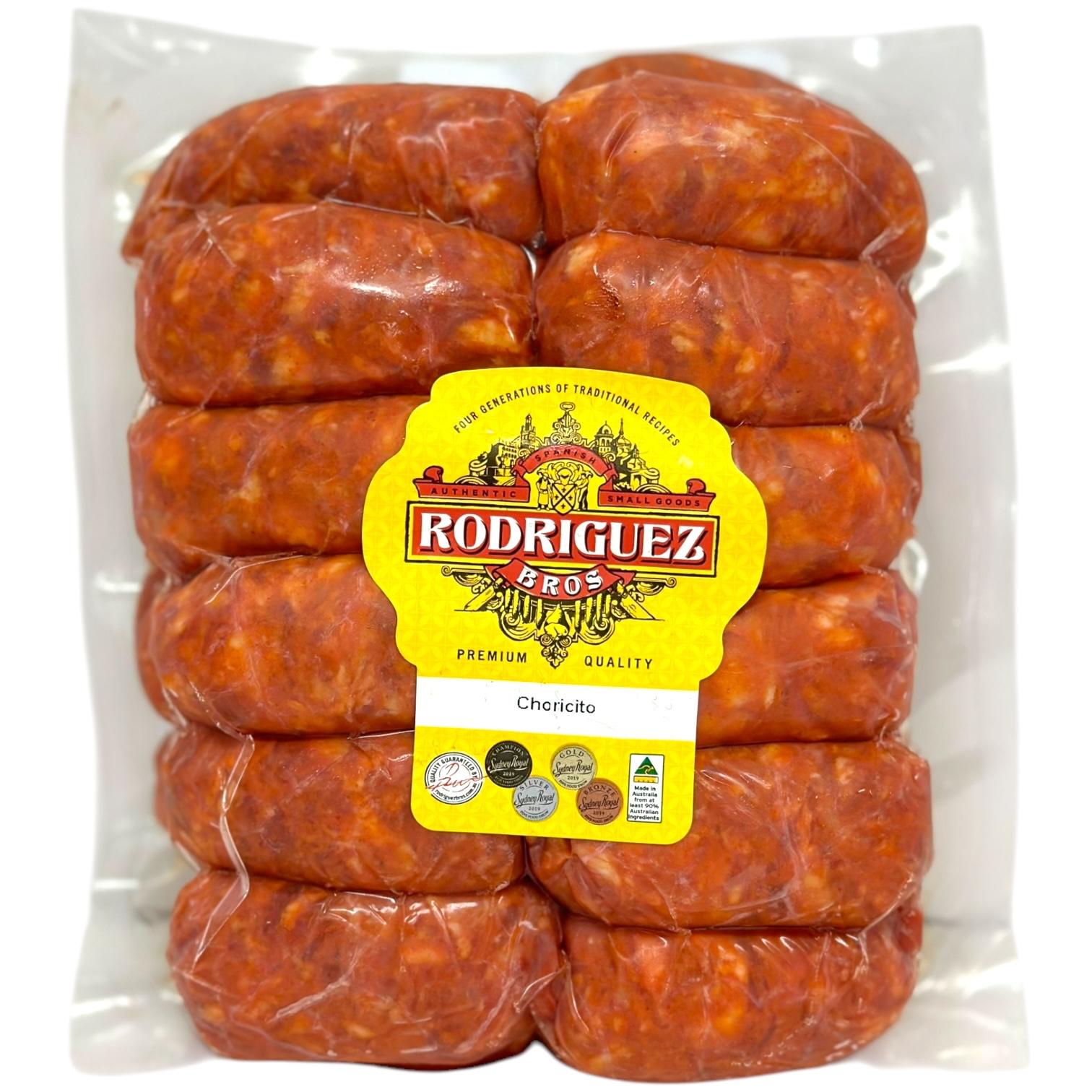 Fresh Spanish Chorizito Choricito Mini Chorizo 24 piece pack approx. 9 ...