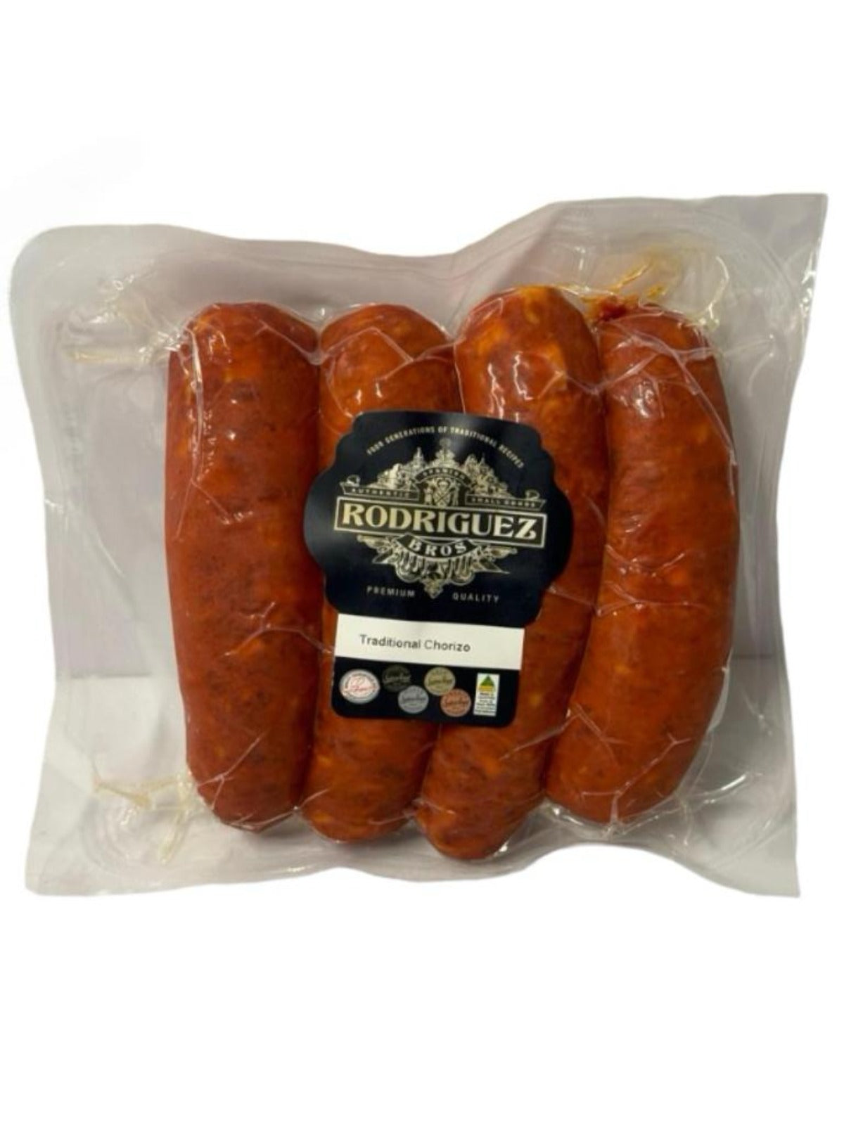 Artisan Traditional Chorizo 4 piece pack random weight approx 400g pac ...